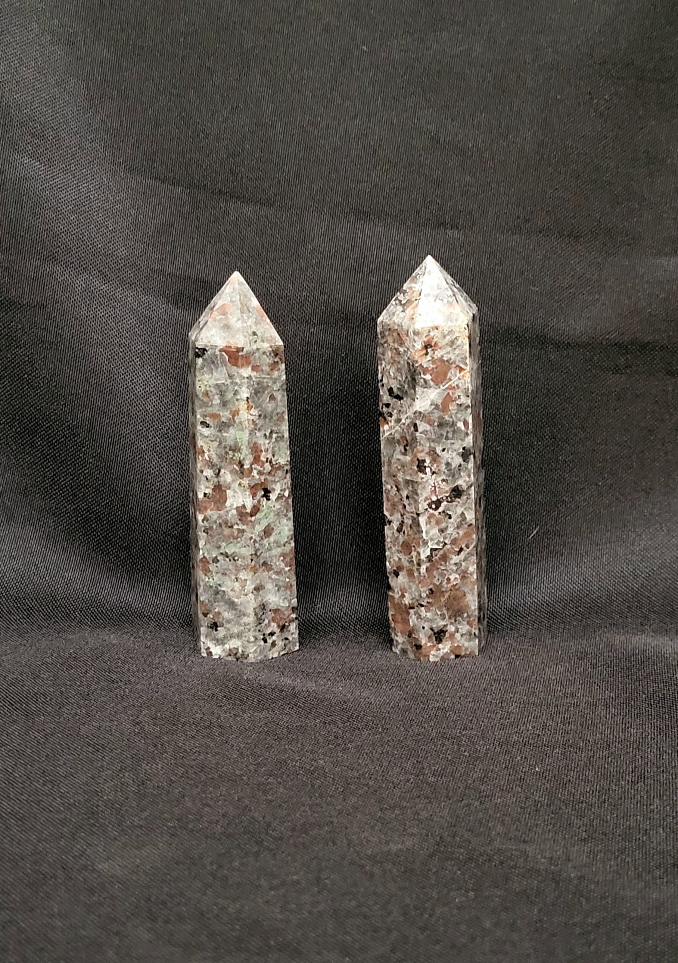 Flame Stone Yooperlite Obelisk | Enchanted Hair